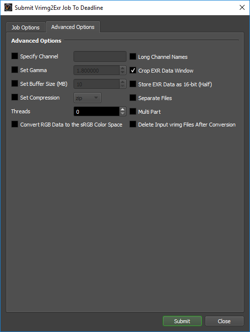 V-Ray Vrimg2Exr — Deadline 10.2.1.1 documentation